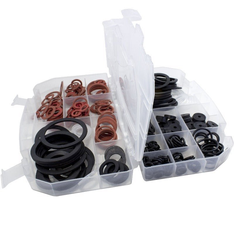 O-ringar, brickor (gummi, asbest, plast), 383 delar